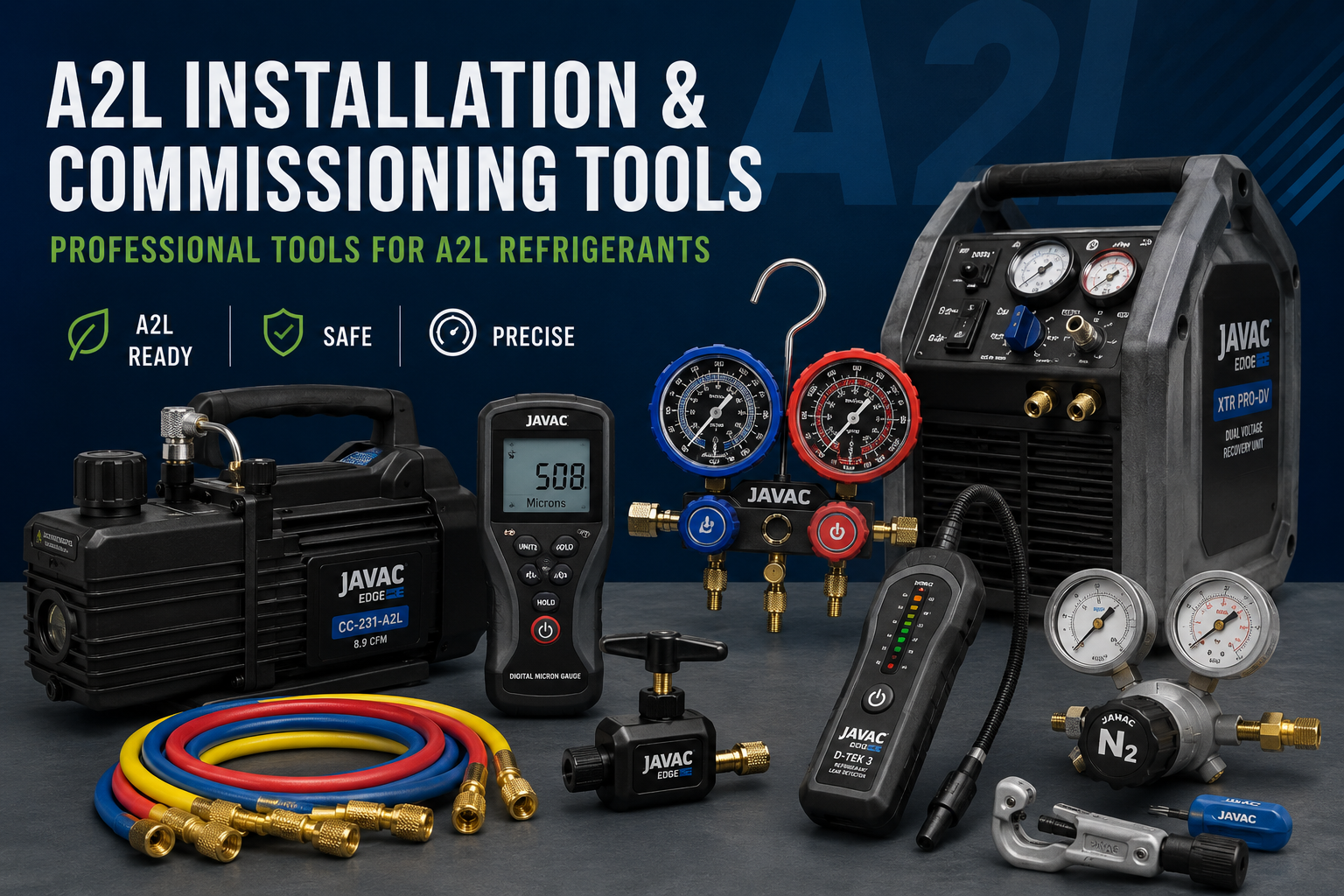 A2L Installation & Commissioning Tools for HVAC Engineers | Airconspares